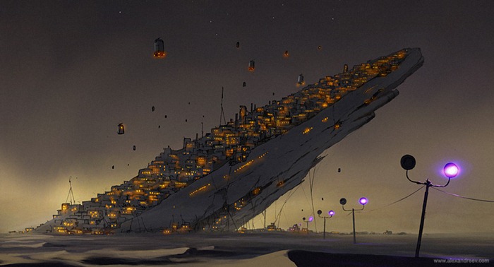 Alex Andreyev’s Surrealistic Paintings | Amusing Planet